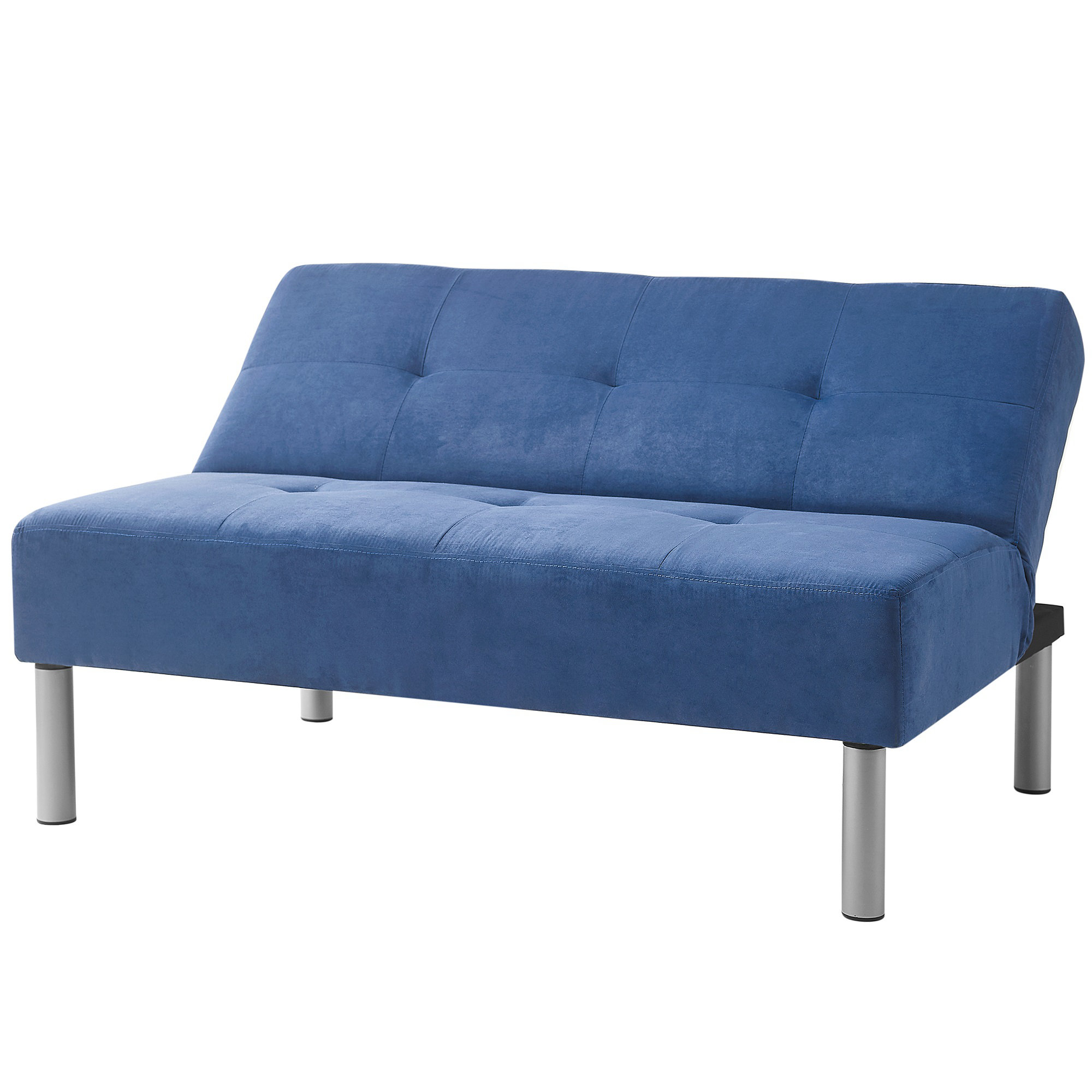 DormCo Mini Futon - Dark Blue | Wayfair