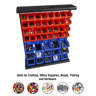 Stalwart 47 Bin Tool Organizer - Wall Mountable Container for Garage ...
