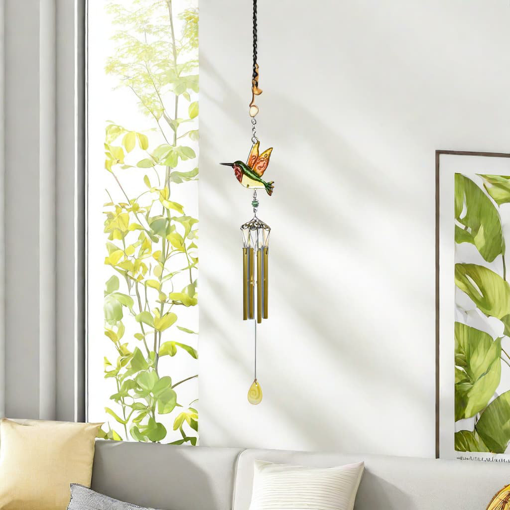 Arlmont & Co. Tencho Stainless Steel Wind Chime | Wayfair