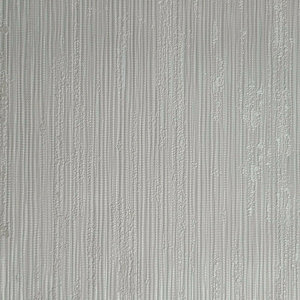 Latitude Run® Modern White Stria Lines Faux Fabric Heavy Plain Textured ...