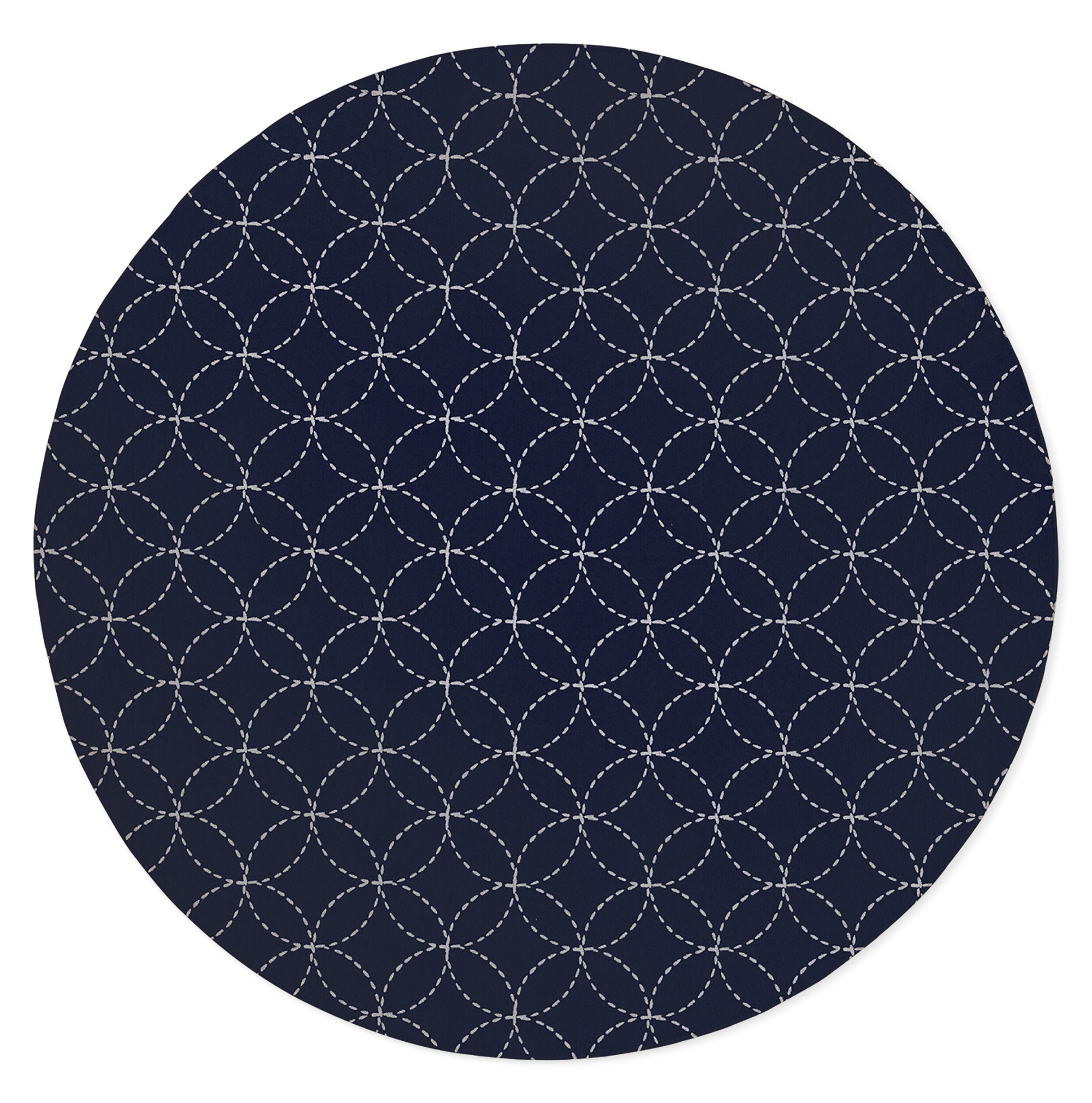KAVKA DESIGNS Straight Round Chair Mat | Wayfair