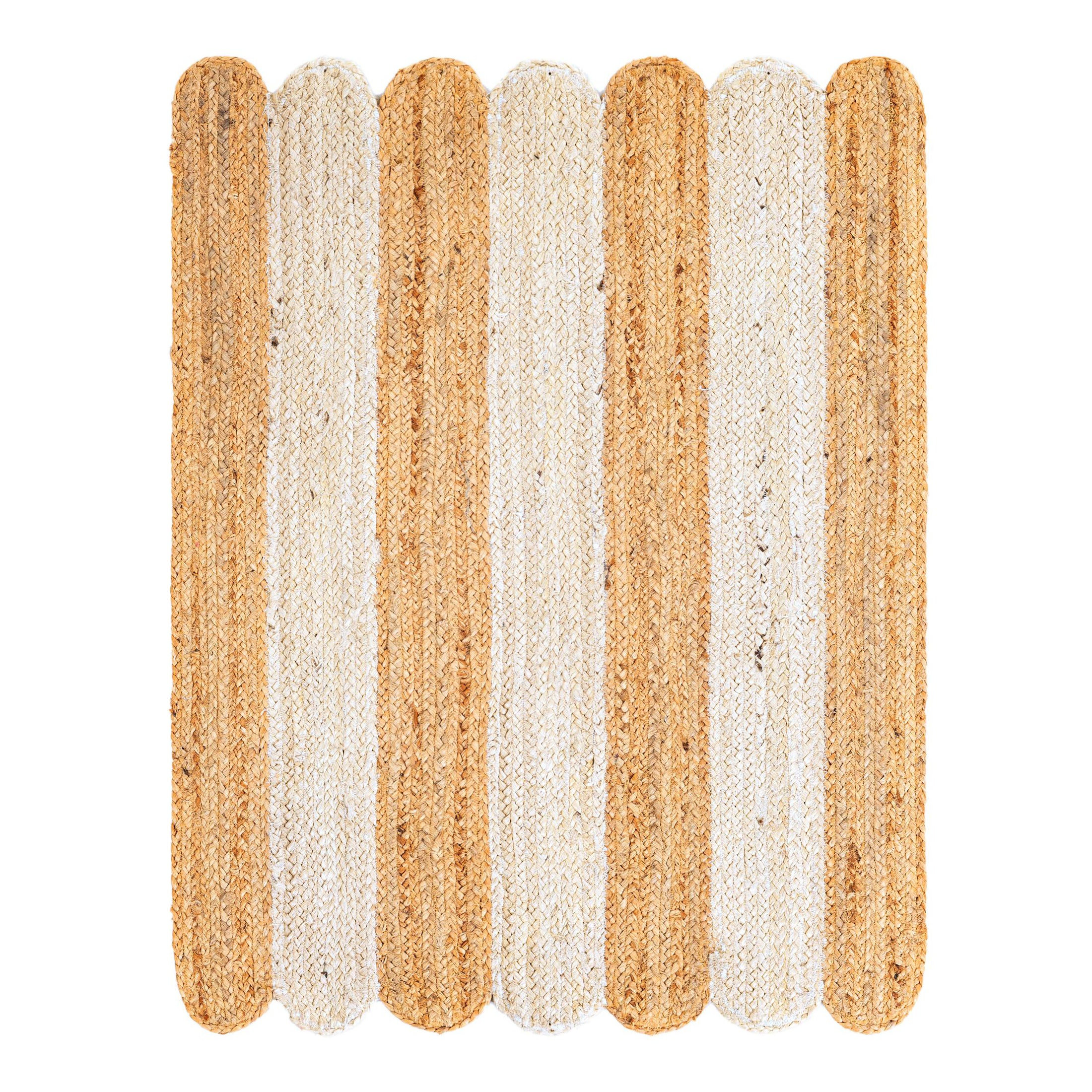 Gracie Oaks Cosner Hand Braided Area Rug | Wayfair