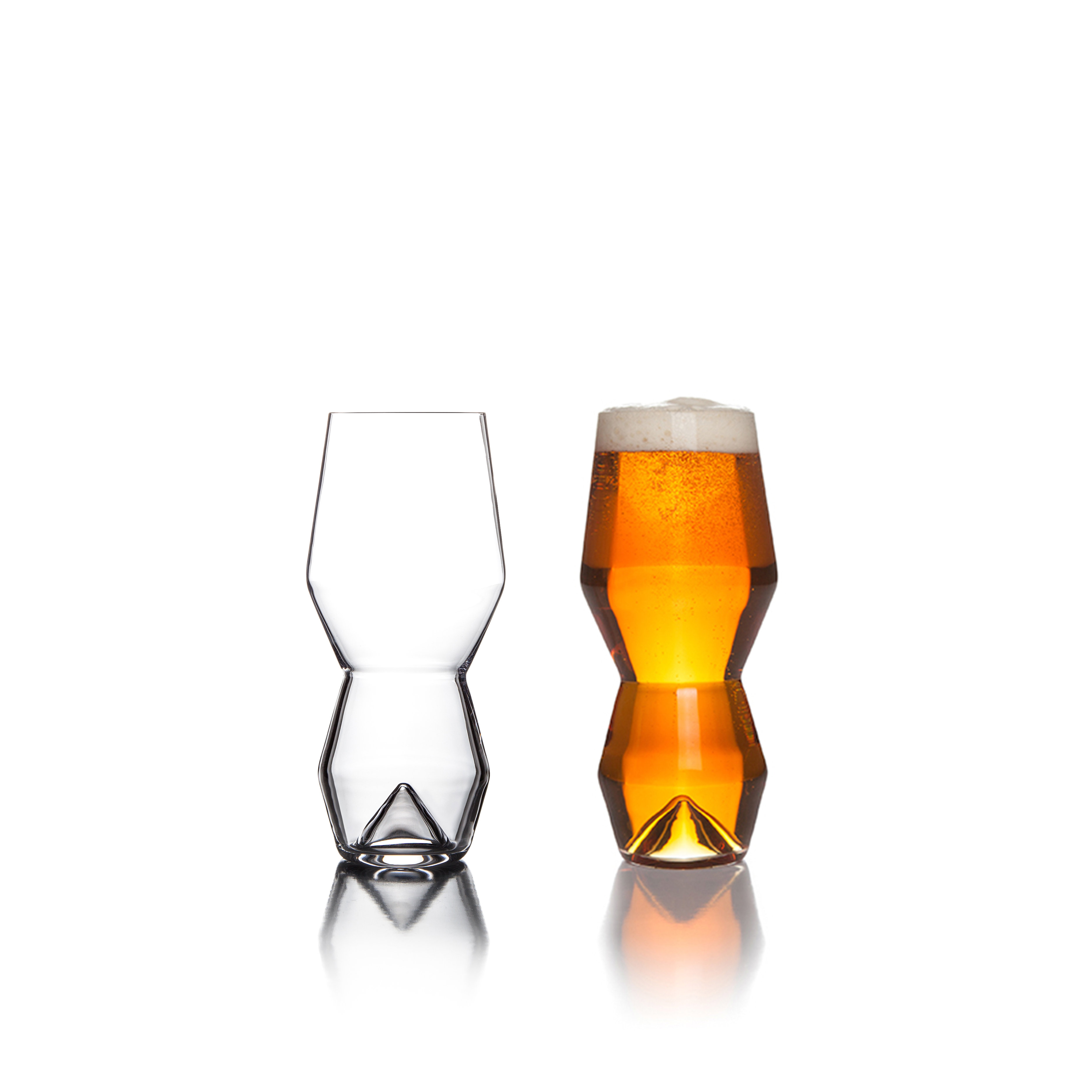 Sempli Monti-IPA 12 oz. Crystal IPA Beer Glass | Perigold