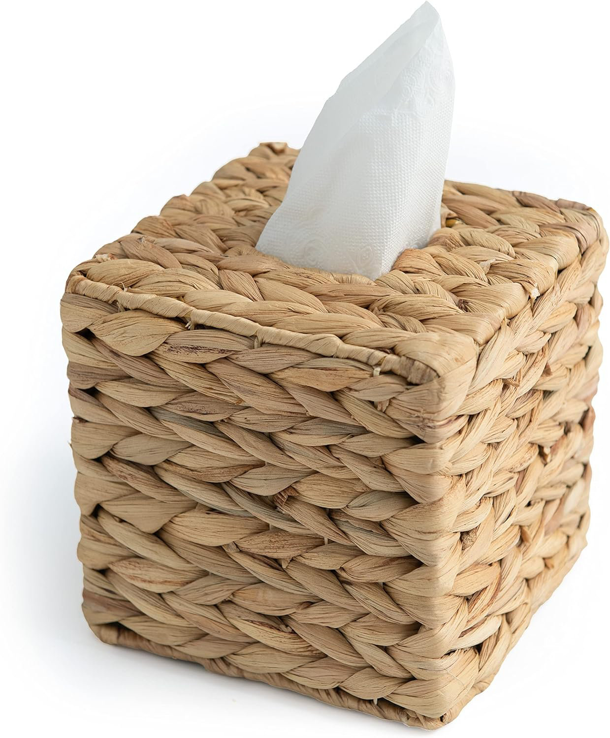 Bungalow Rose Tissue Box Holder - Tissue Box Cover Square- Wicker ...
