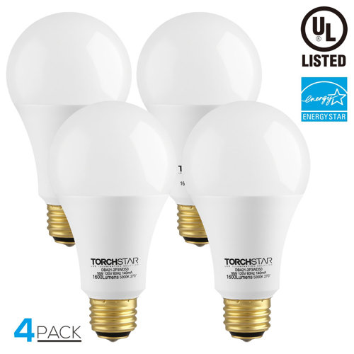 E26/Medium (Standard) Bulb Base Light Bulbs You'll Love | Wayfair