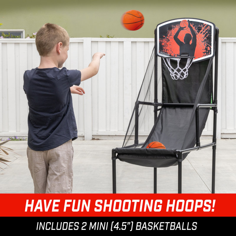GoSports 2 in 1 Basketball & Football Toss Arcade Game - Indoor ...