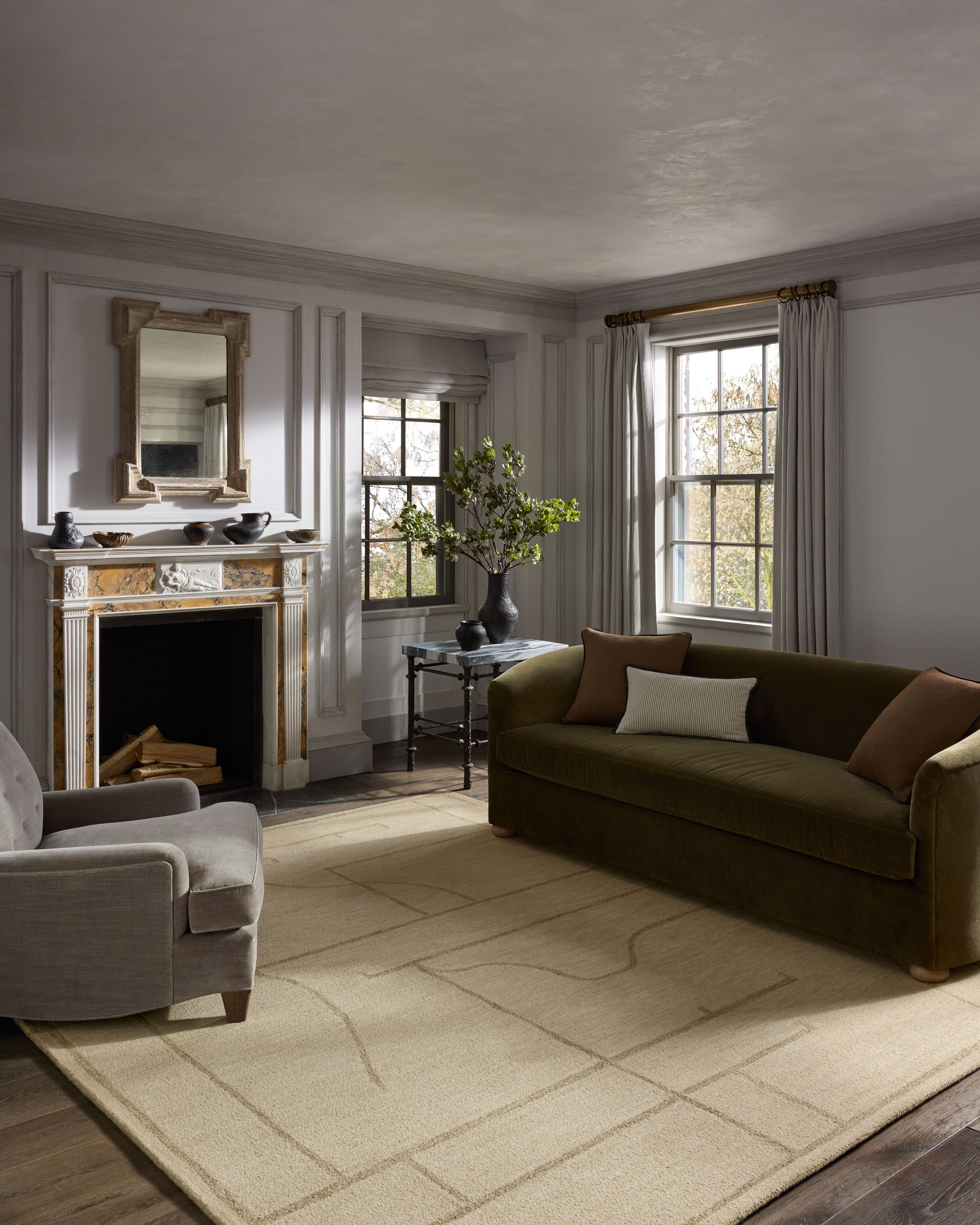 Jeremiah Brent x Loloi Barrow Ivory / Taupe Area Rug & Reviews | AllModern