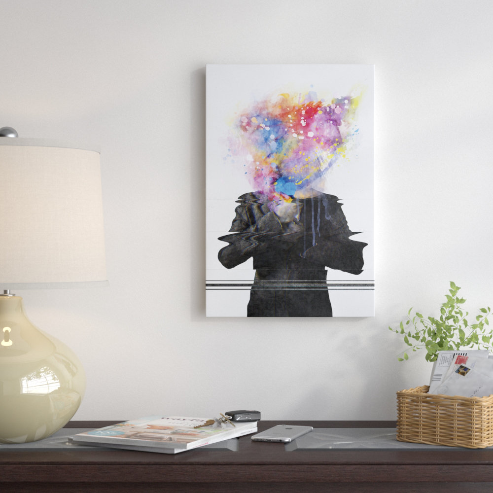 Wrought Studio™ Glitch Mob Graphic Art on Wrapped Canvas & Reviews ...