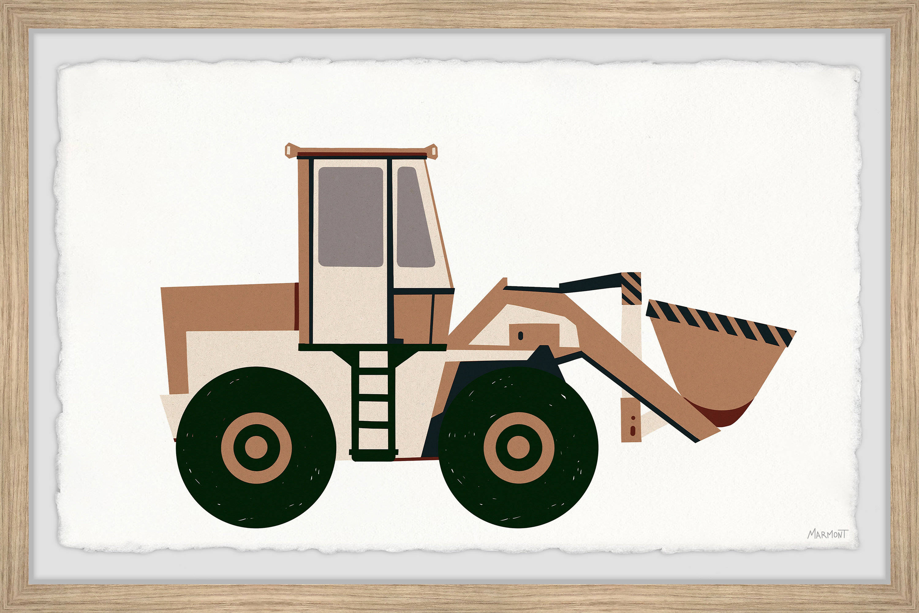 Isabelle & Max™ Boldt Loader Framed Print - Wayfair Canada