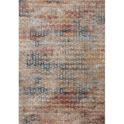 Orange & Teal Area Rugs You'll Love | Wayfair
