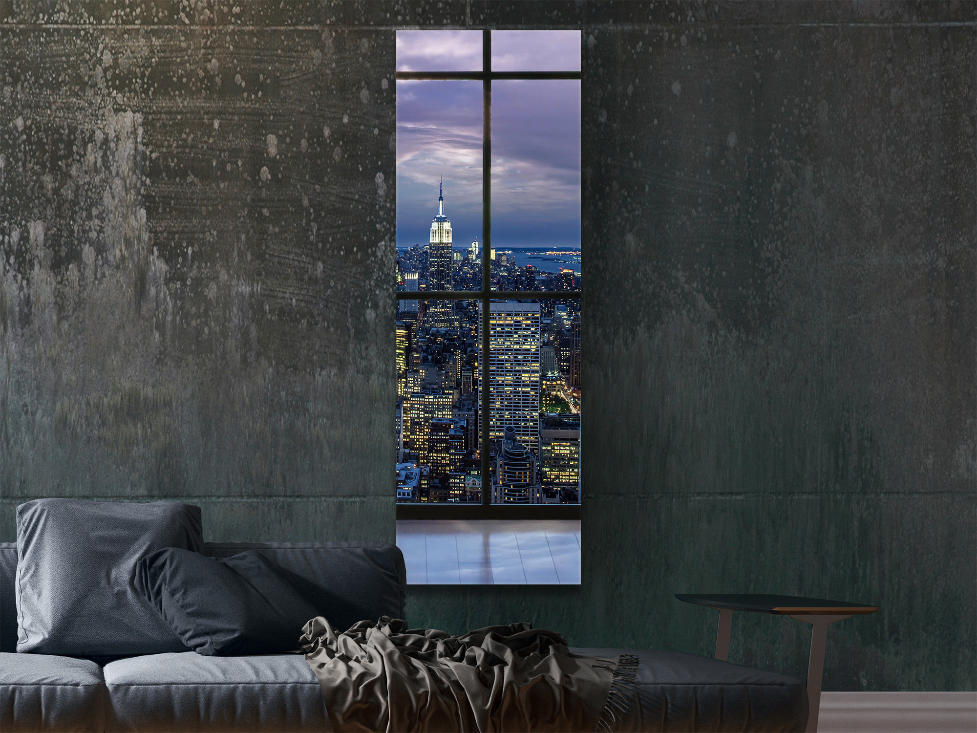 Luxury Design Living NYC Window Glass Print | Wayfair