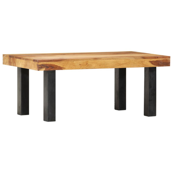 Latitude Run® Solid Wood 4 Legs Coffee Table - Wayfair Canada