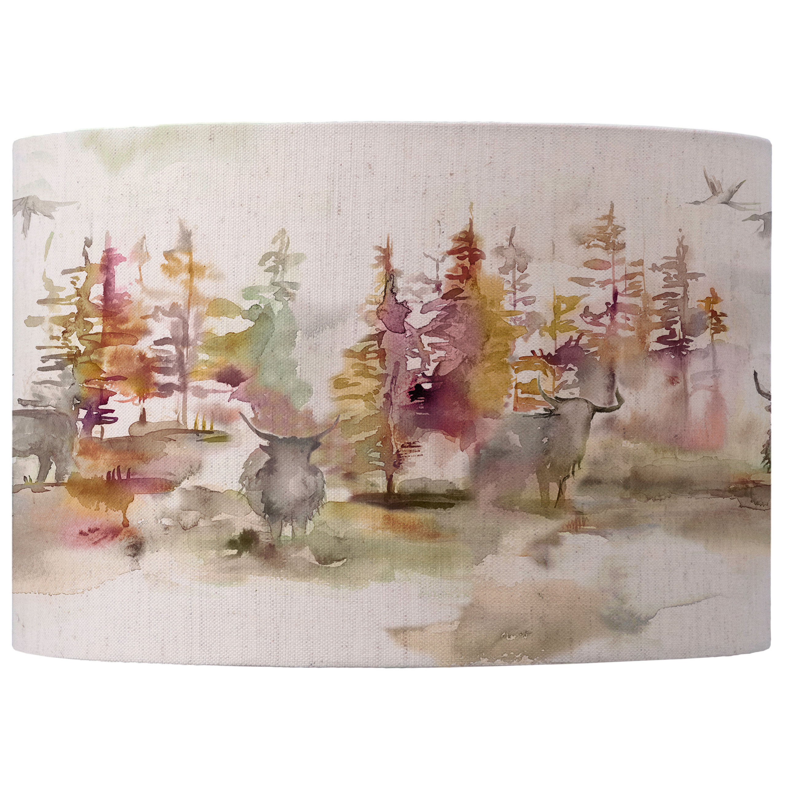 Voyage Maison Caledonian Forest Eva 30X21cm Lampshade Linen | Wayfair.co.uk