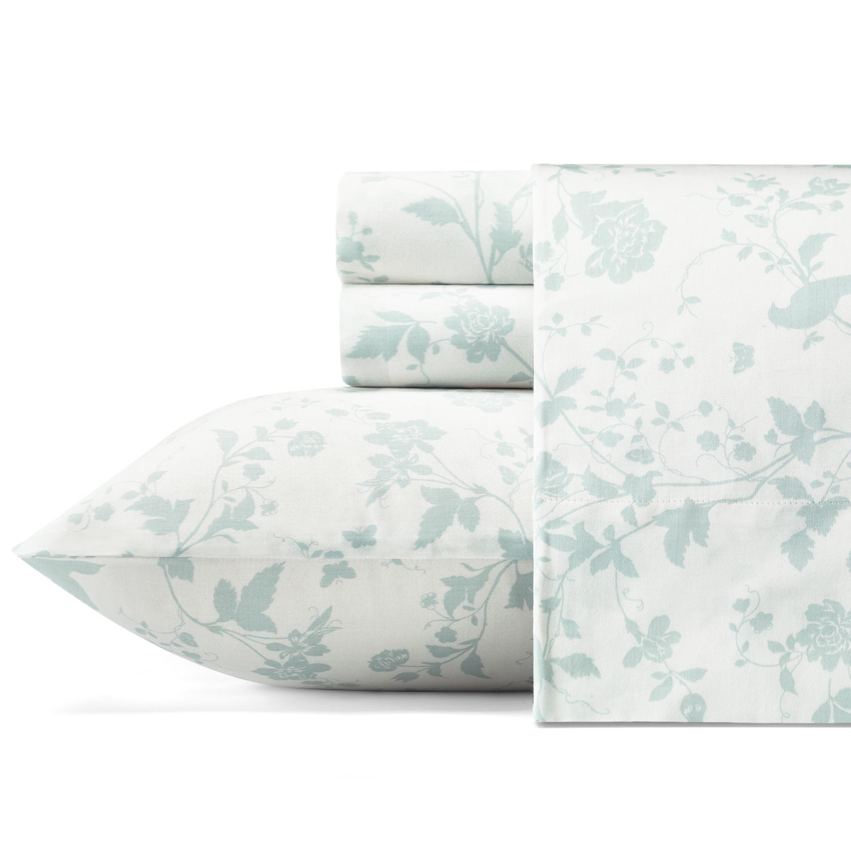 Laura Ashley Sateen Cotton Printed Sheet Sets & Reviews | Wayfair