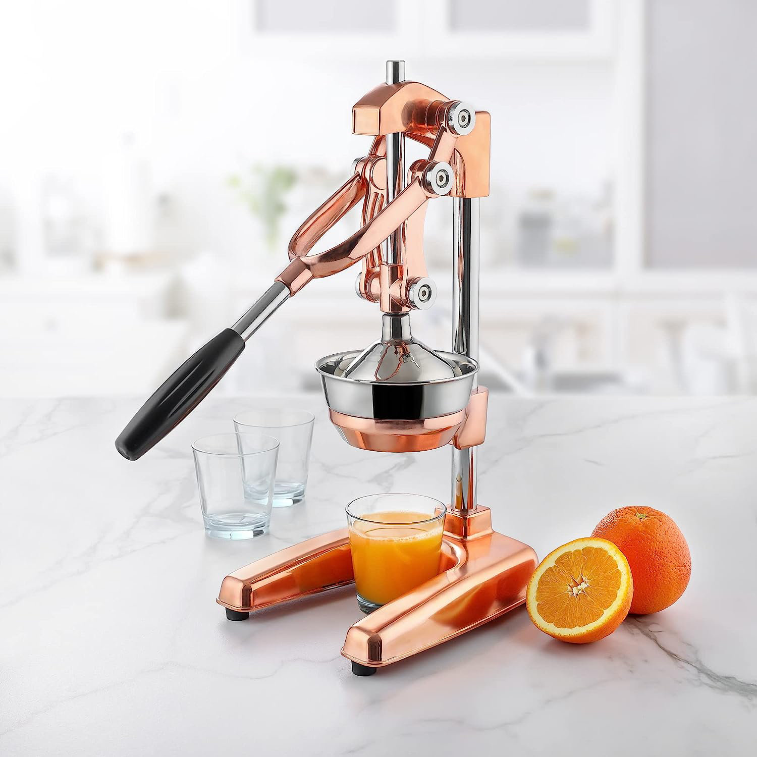 Zulay Kitchen Large Manual Fruit Juicer Press - Heavy Duty Commercial ...