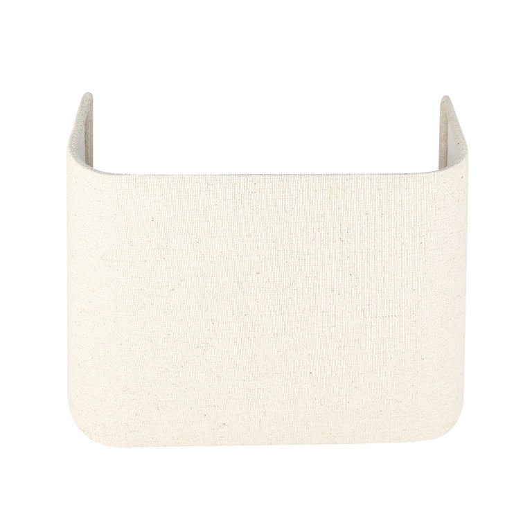 August Grove® 7'' H Linen Rectangle Wall Sconce Shade | Wayfair