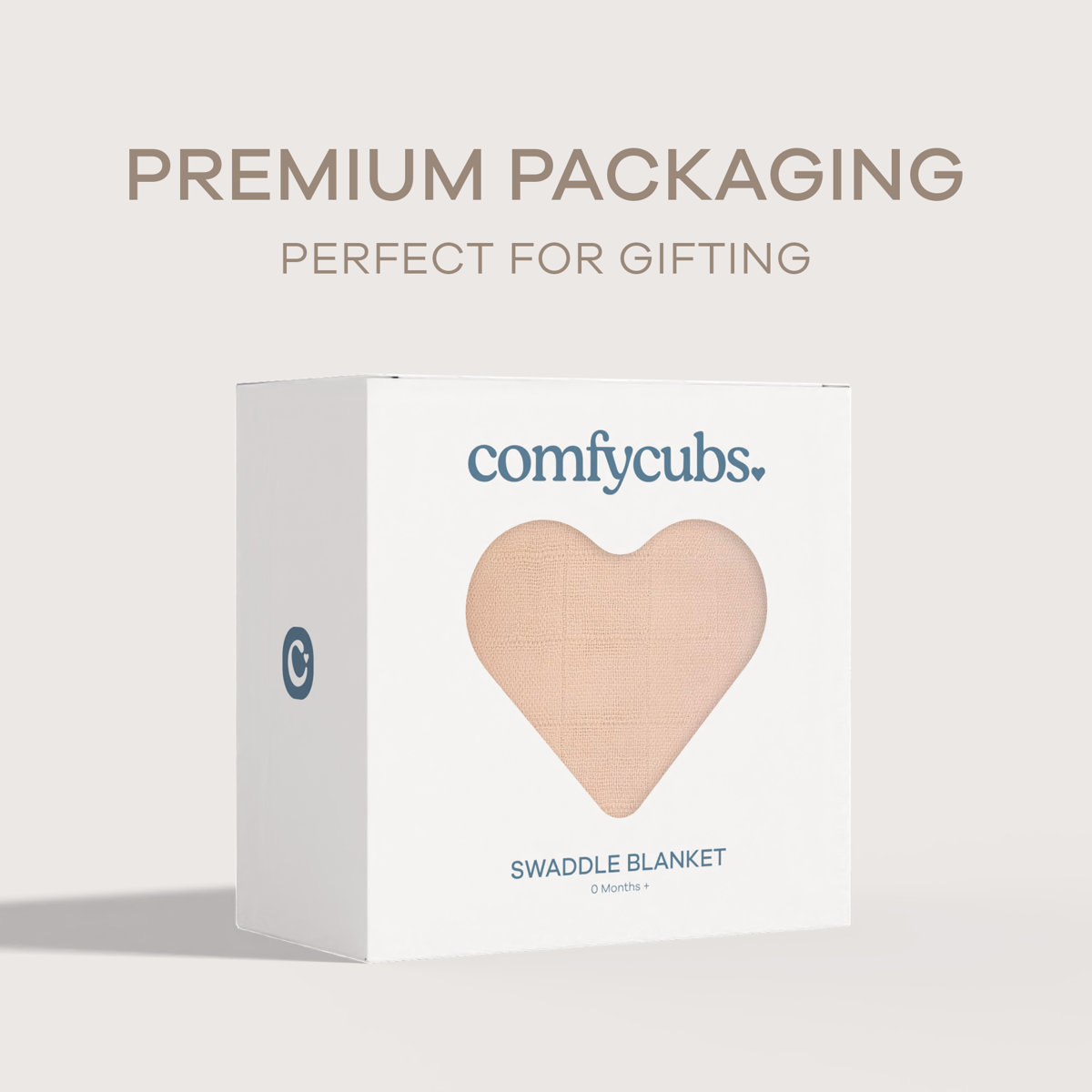 Comfy Cubs Muslin Swaddle Blankets Pack of 1 - 47 x 47 Inch Large ...