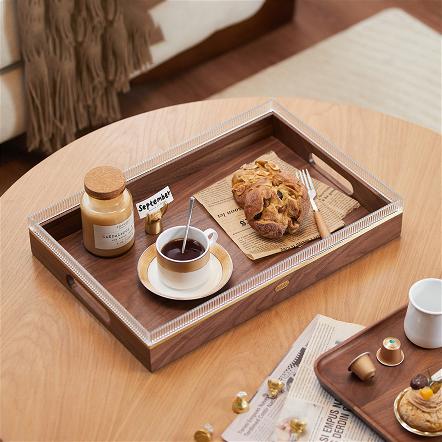 21 Tech Solutions Wool Tray | Wayfair