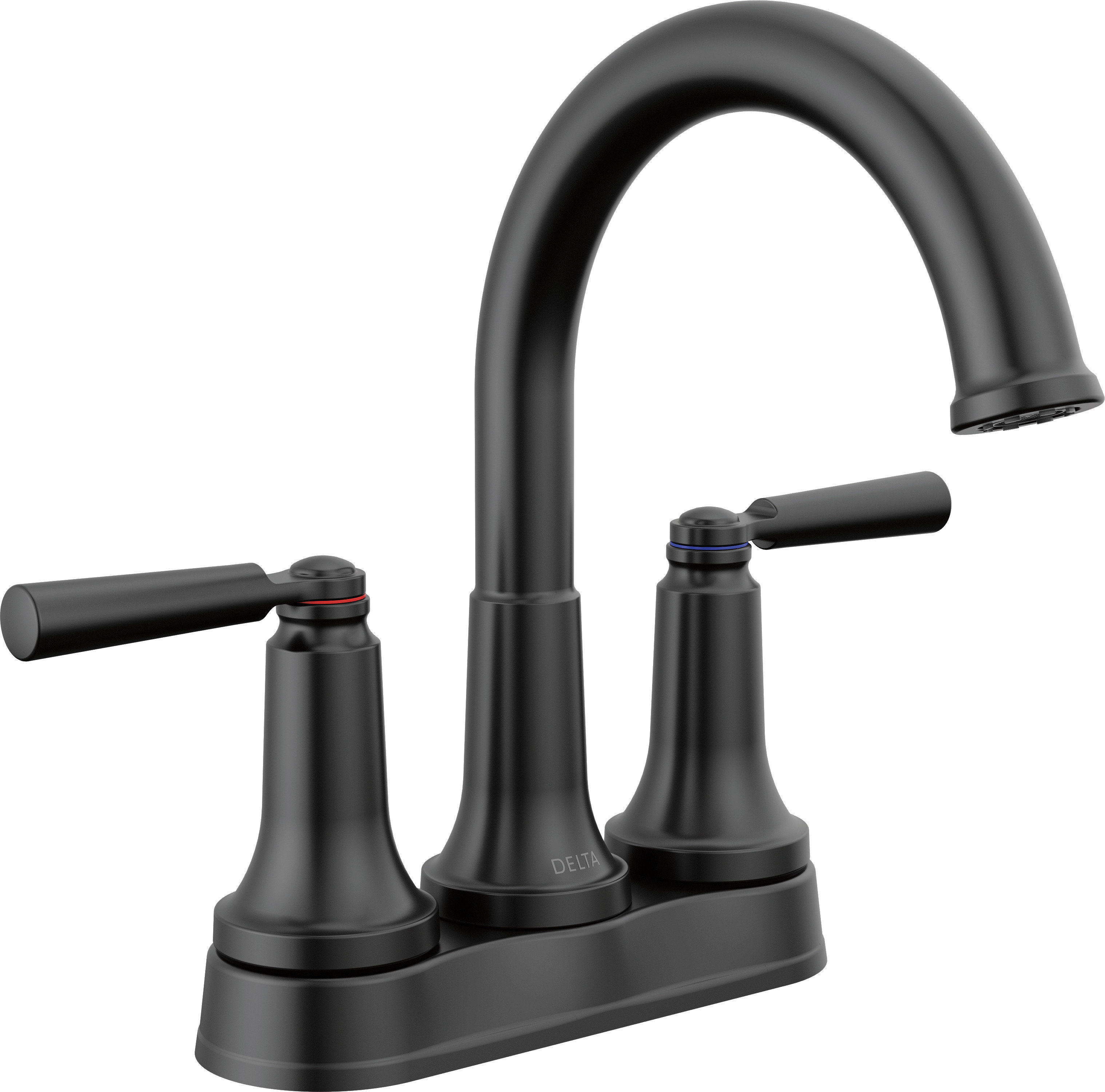 Delta SAYLOR Centerset Bathroom Faucet with Drain Assembly, 2-handle ...