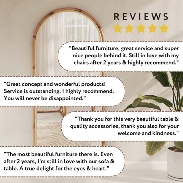 Bayou Breeze Alida Rattan Dining Chair, Handmade Natural Sustainable ...