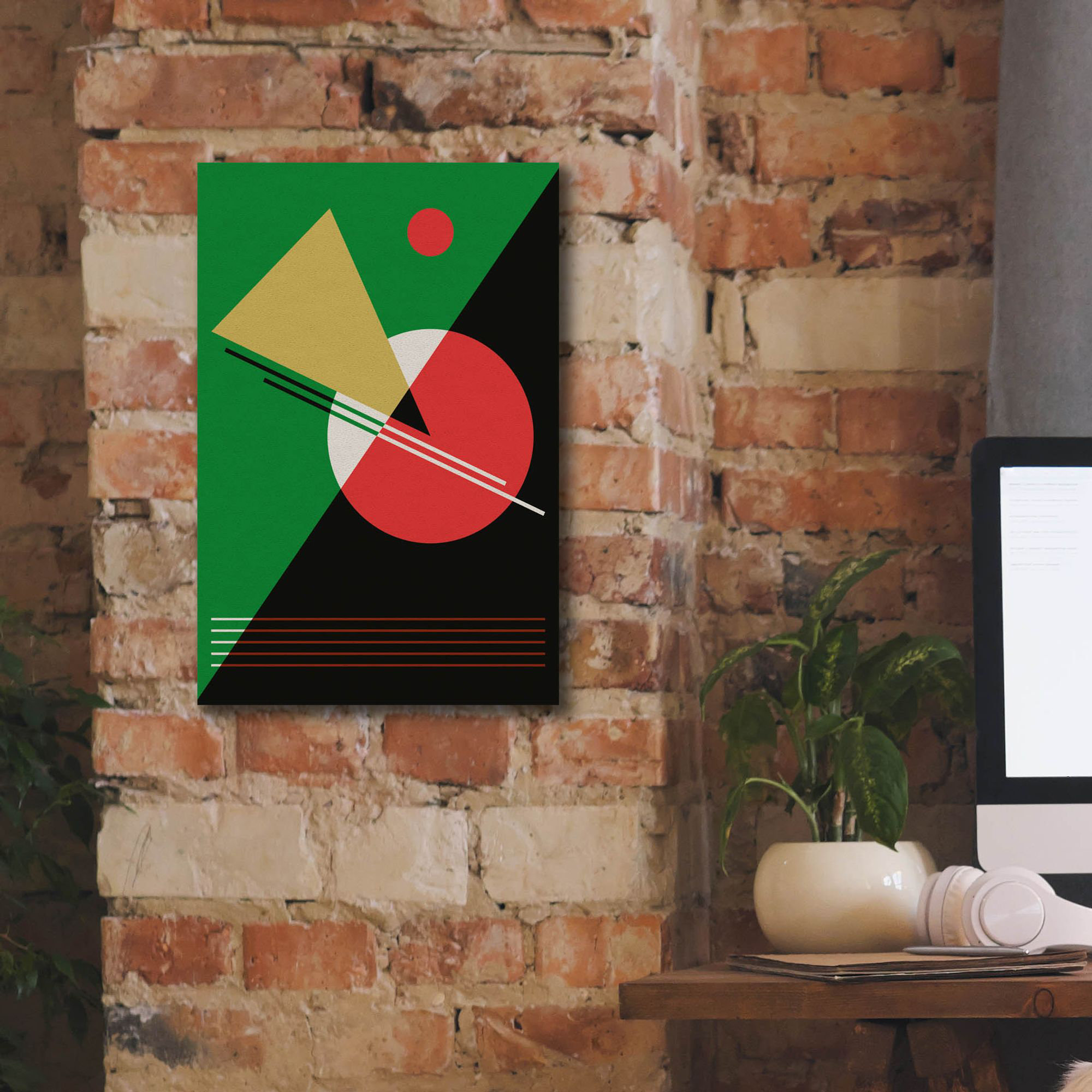 Ivy Bronx Ereka Suprematist Abstract Geometric 6 by Gary Williams ...