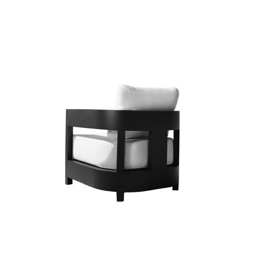 Joss & Main Everlee Patio Chair with Cushions & Reviews | Wayfair