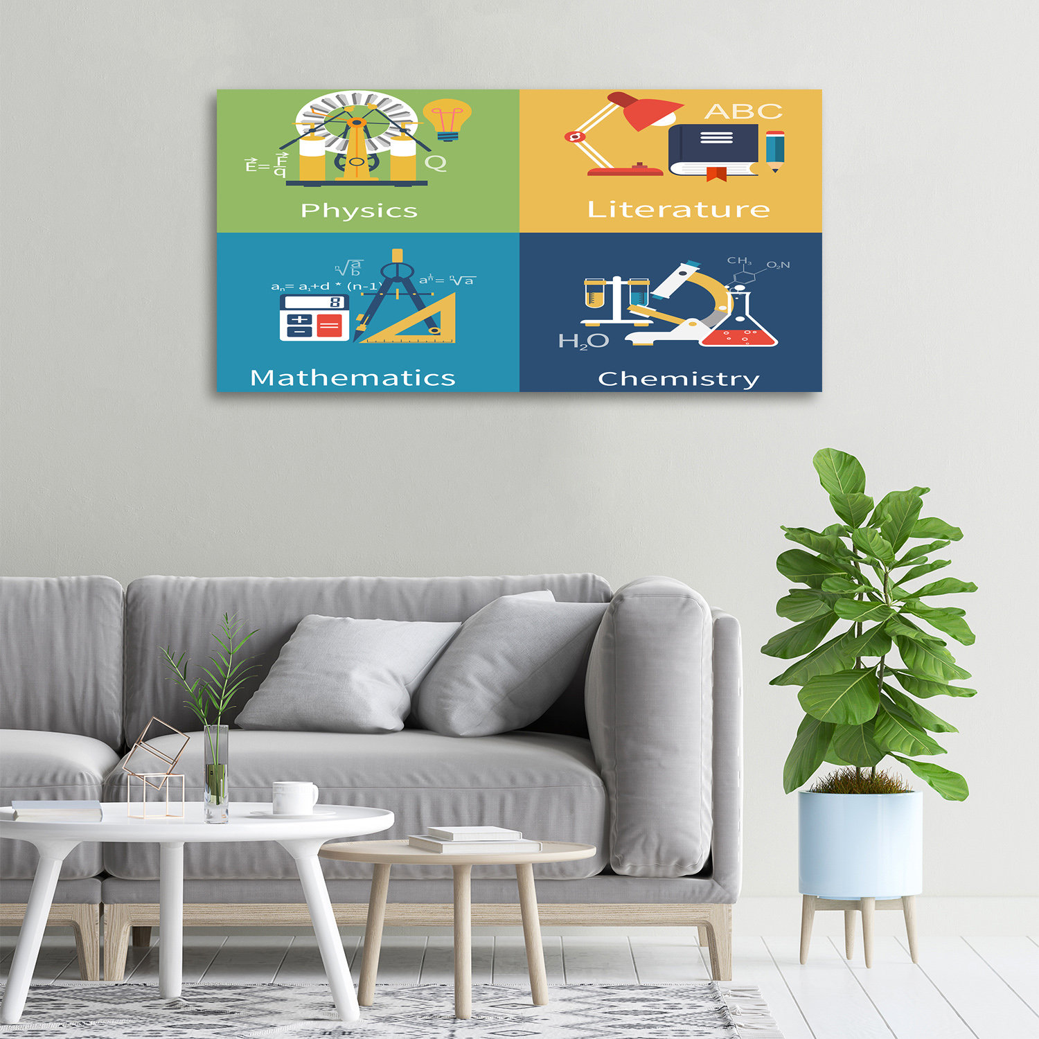 Happy Larry Canvas Print - Wall Art - Prints On Canvas - 100X50 Image ...