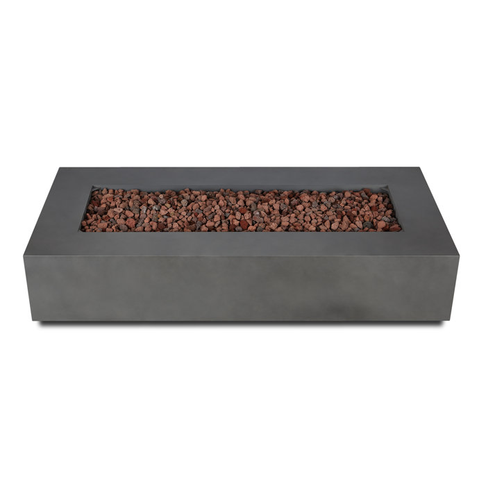 AEGEAN Propane / Natural Gas Outdoor Fire Pit Table & Reviews | Birch Lane