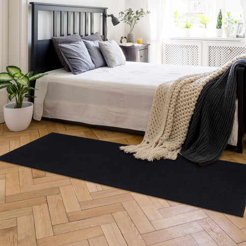 Black Modern Area Rugs You'll Love | Wayfair
