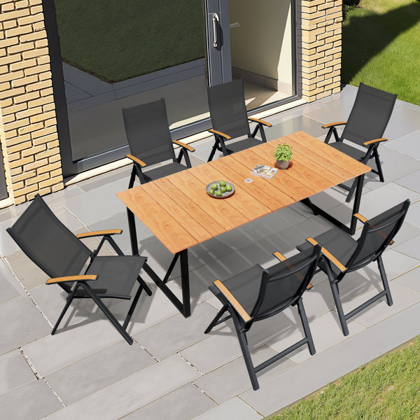Corrigan Studio® Patio Dining Set For 6 People | Wayfair