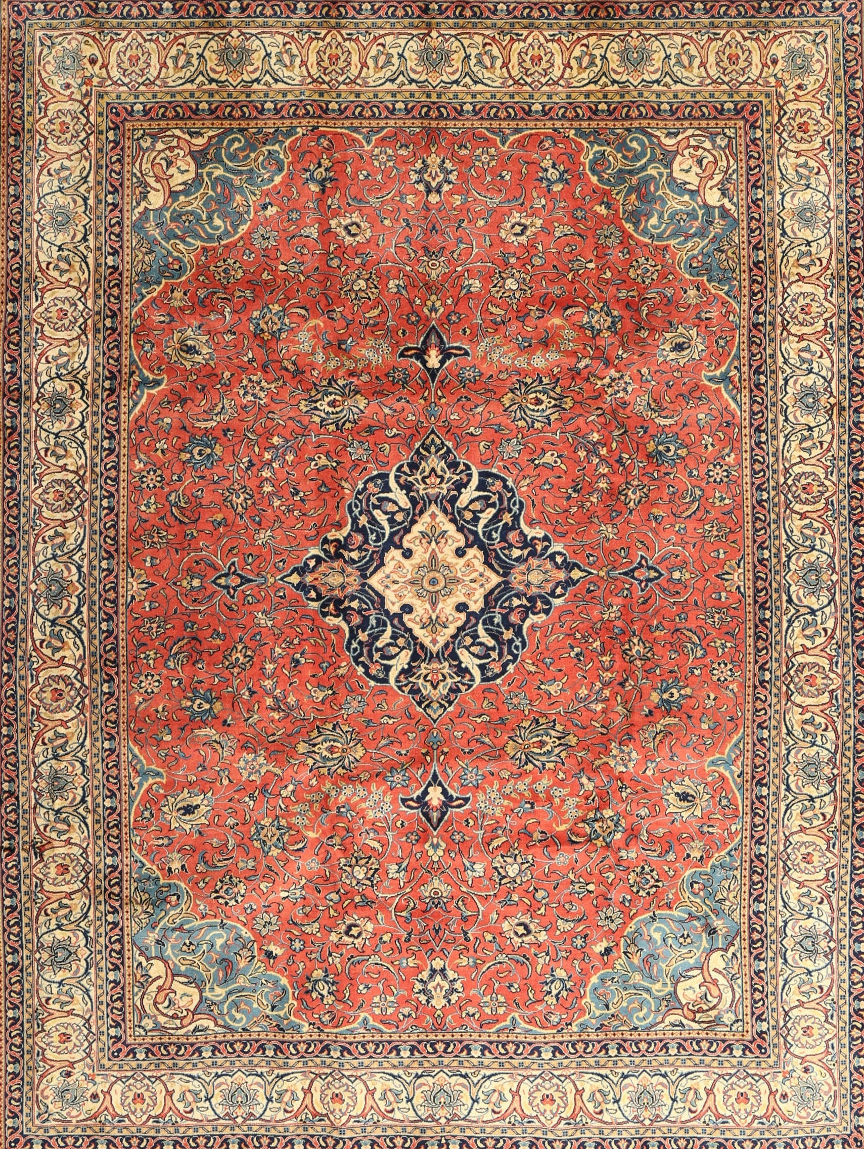 Astoria Grand Adamsdale Oriental Maroon/Beige/Blue Area Rug - Wayfair ...