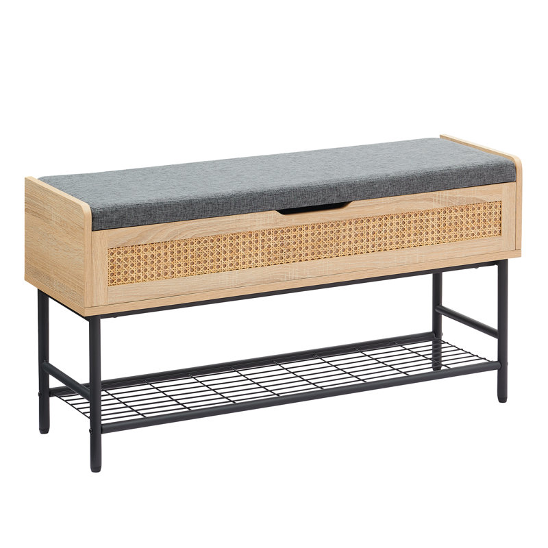 Bay Isle Home™ Doraville Shoe Storage Bench & Reviews | Wayfair