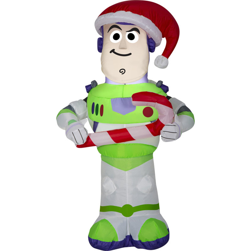 The Holiday Aisle® Toy Story Buzz Lightyear Inflatable | Wayfair