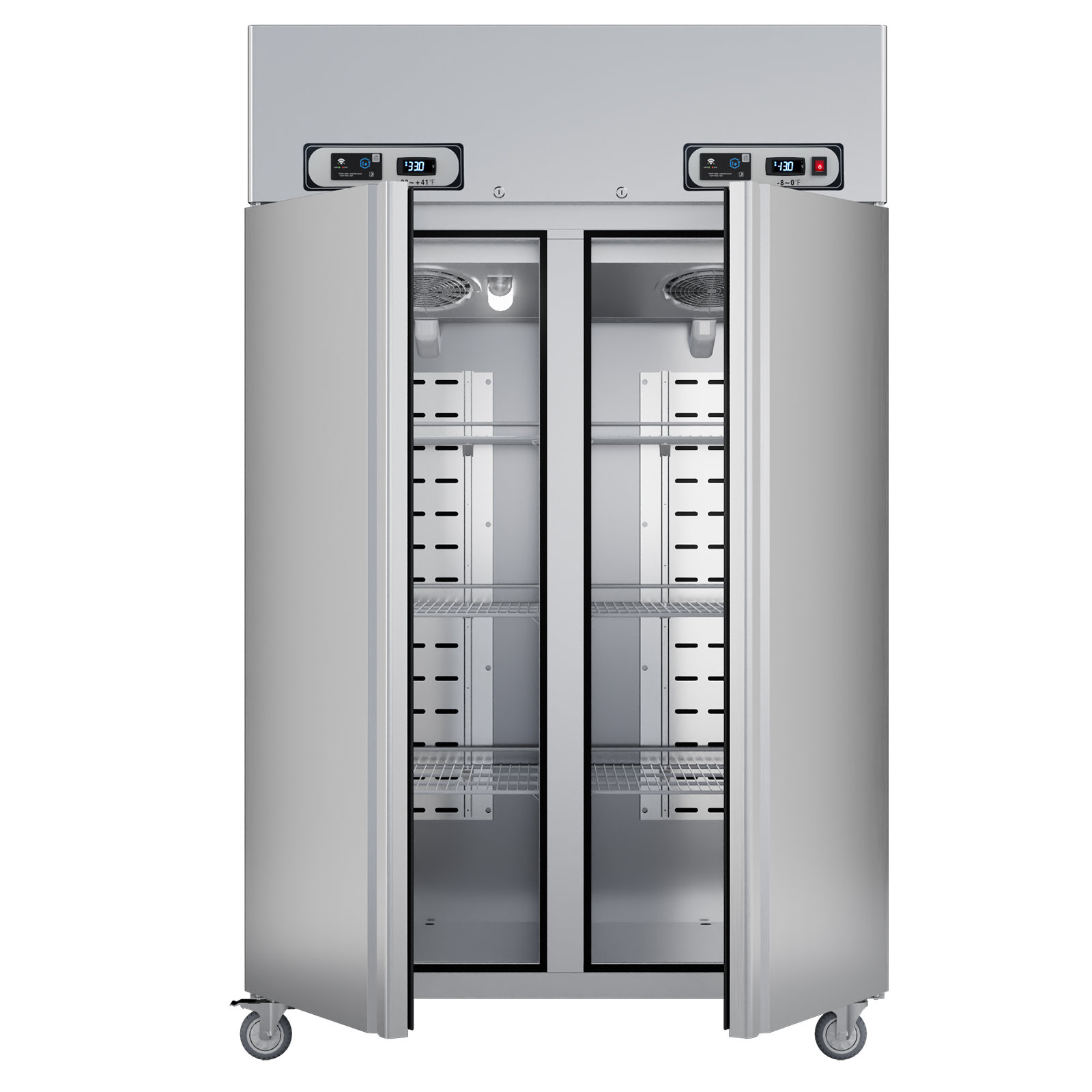 Terra Feed Me Veecool Commercial Refrigerator Freezer Combo Wifi ...