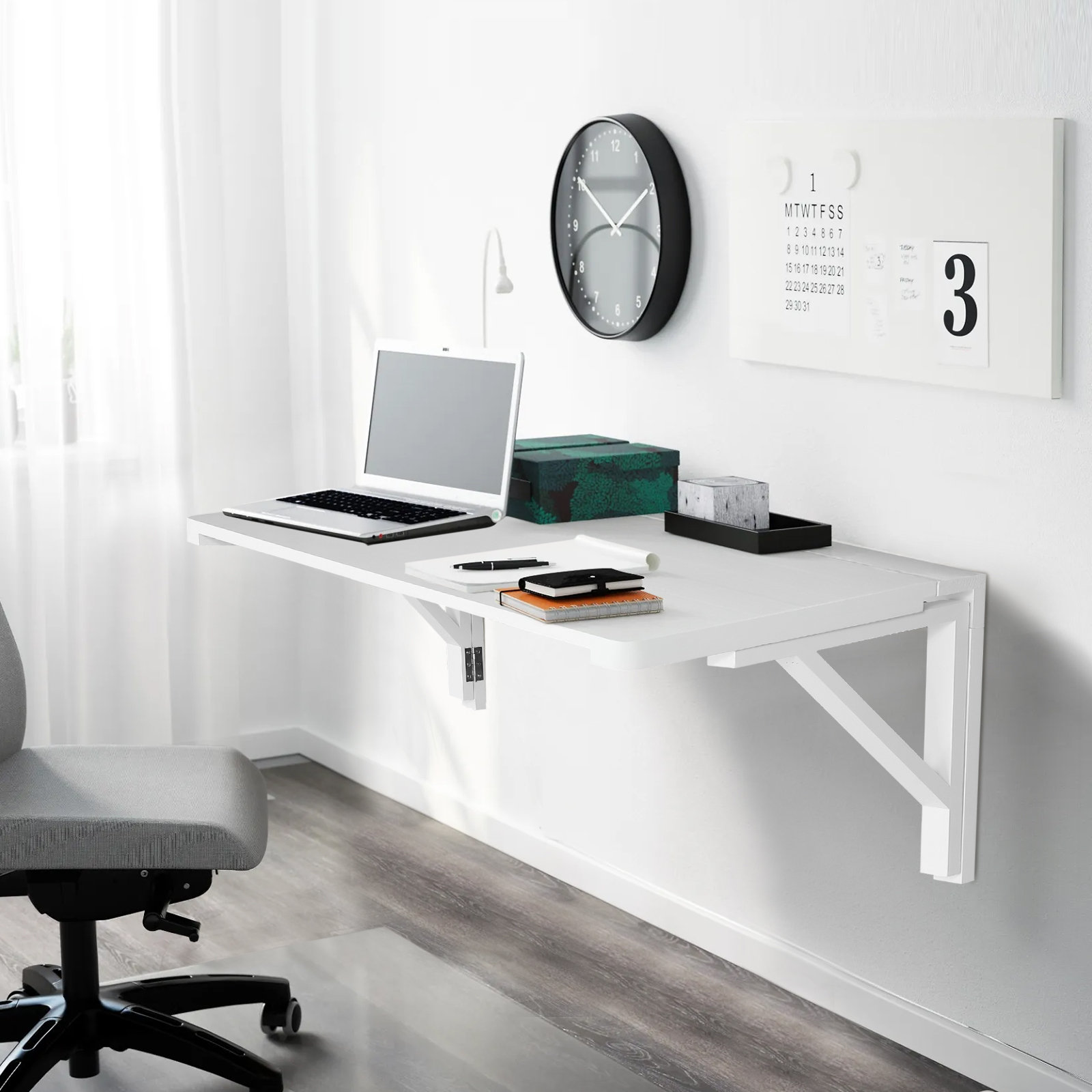 ANMINY Folding Wall Mounted Table - Wayfair Canada