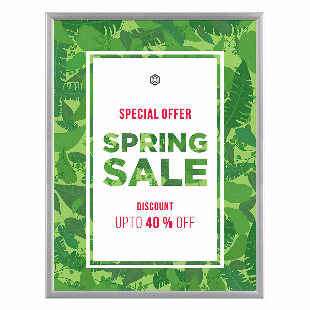 MT Displays Lockable Snap Poster Frame | Wayfair