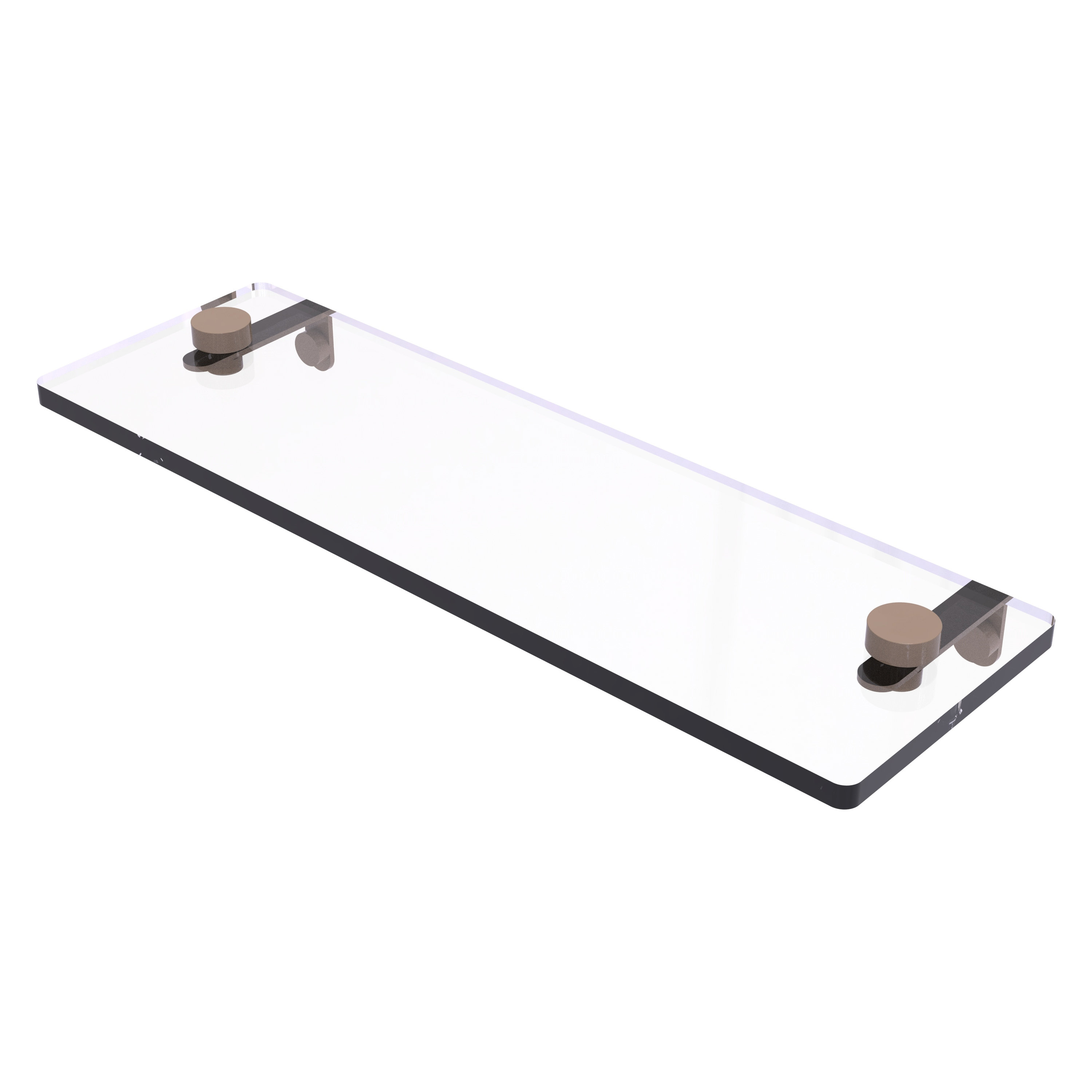 Latitude Run® Inch Glass Vanity Shelf with Beveled Edges NS - Wayfair ...