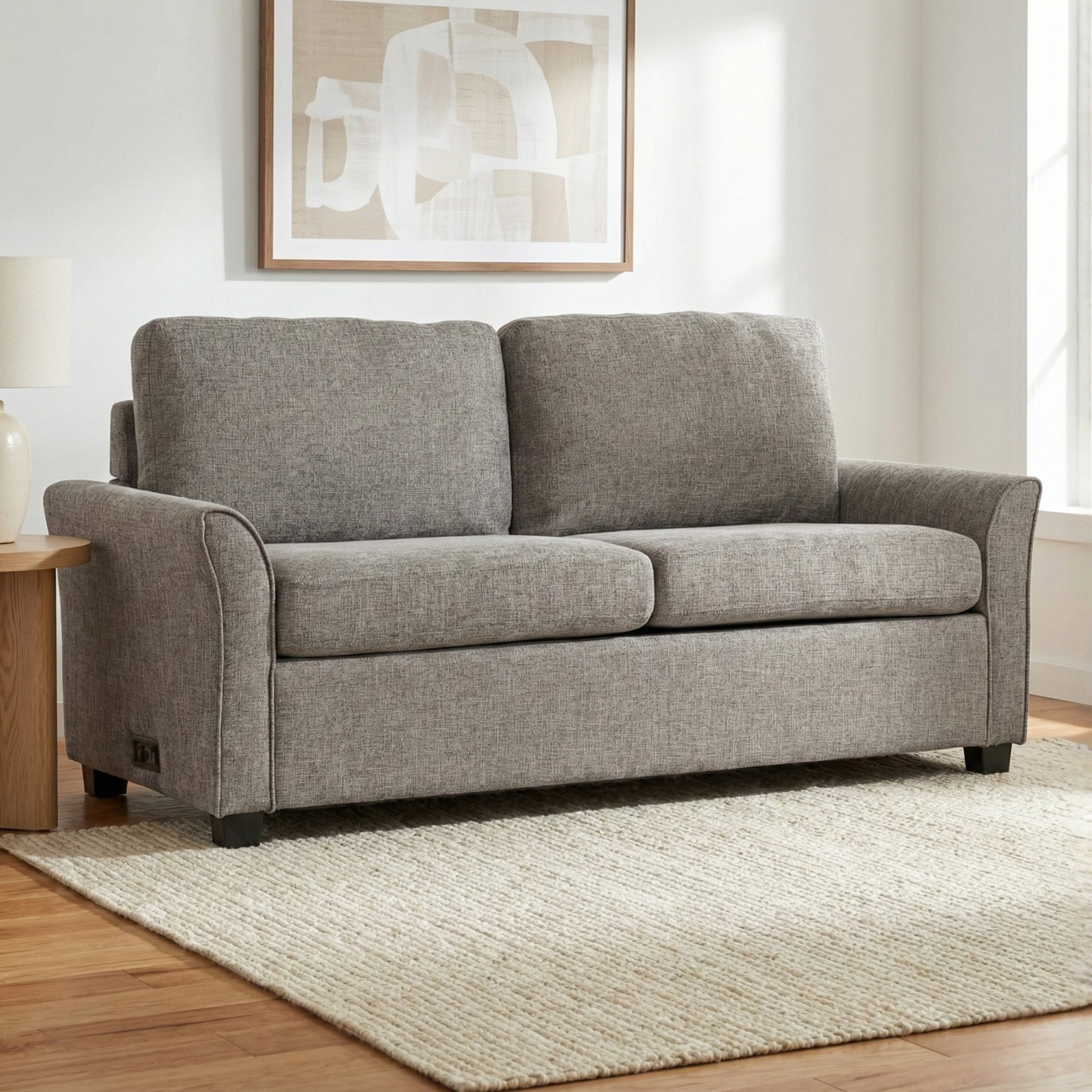 Wade Logan Canapé-lit rembourré 73 po Breeya et Commentaires - Wayfair ...