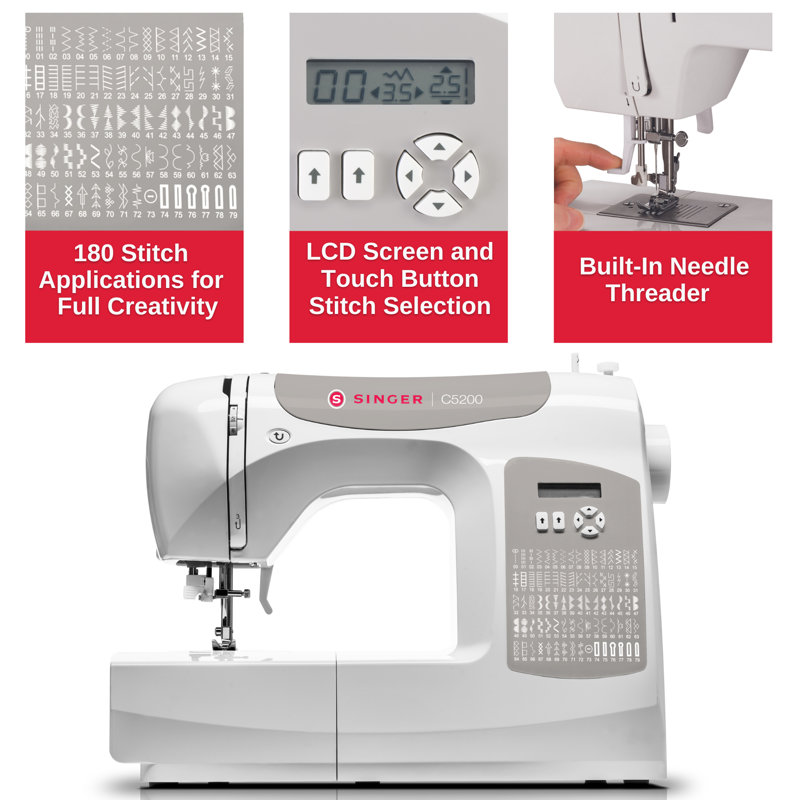 Singer C5200 Computerized Sewing Machine & Reviews | Wayfair