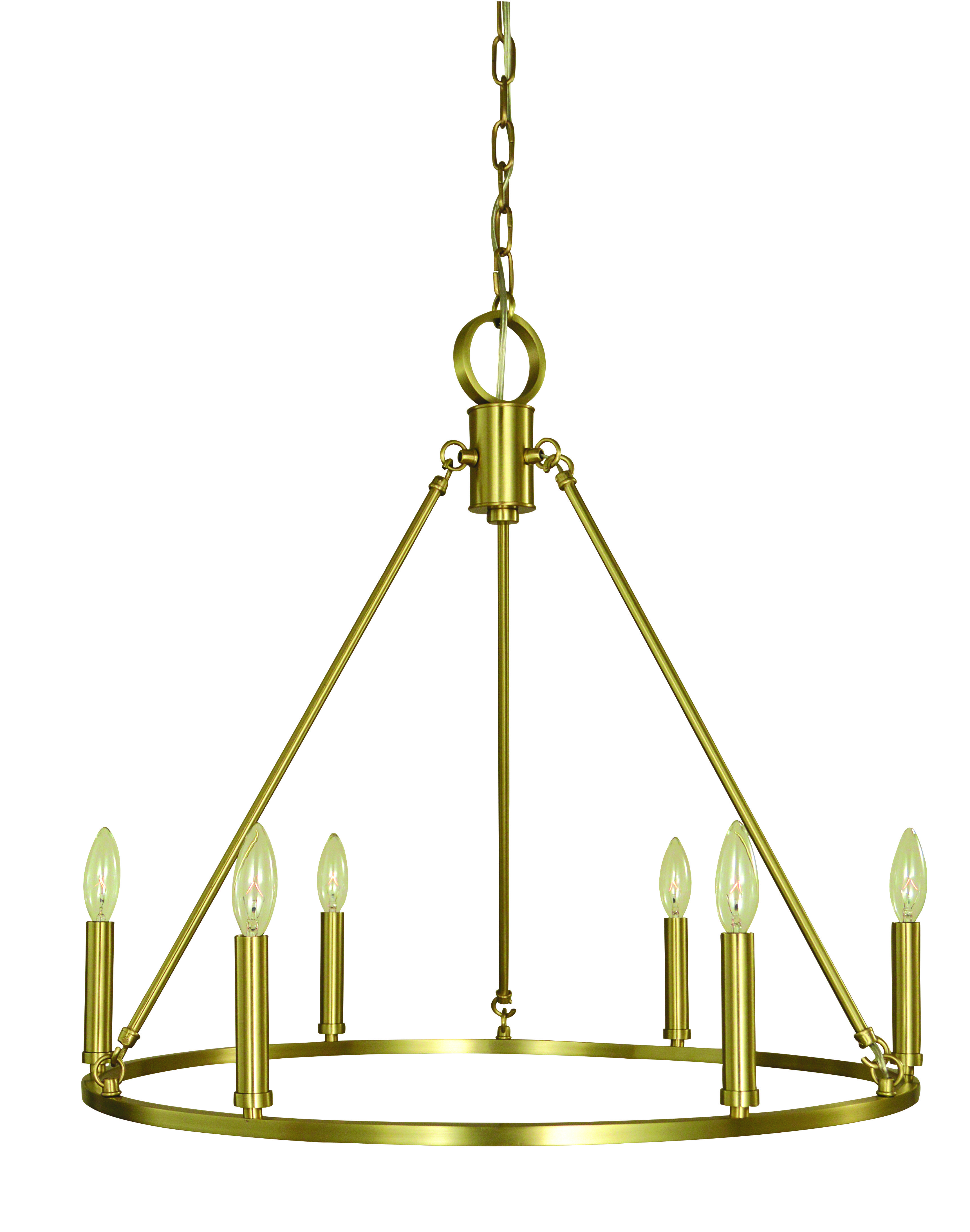 Everly Quinn Kahmiah 6 Light Chandelier By Everly Quinn | Wayfair