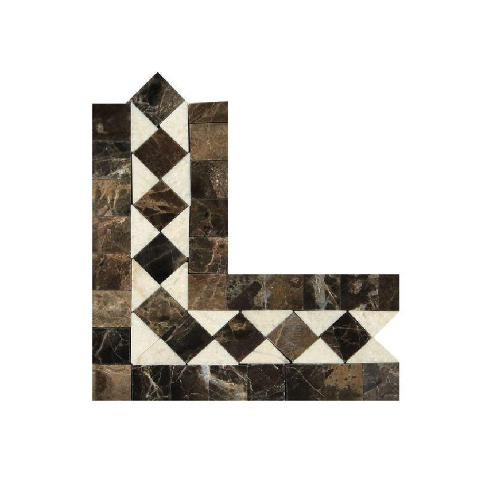 Marble Floor Border Design