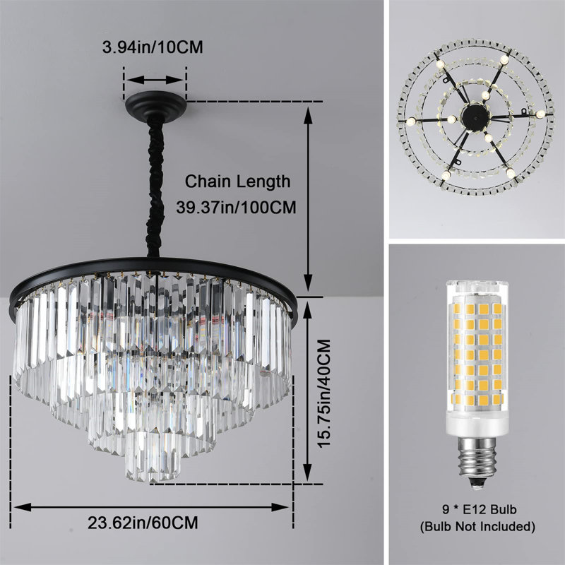 Mercer41 Wisdom LED Chandelier | Wayfair