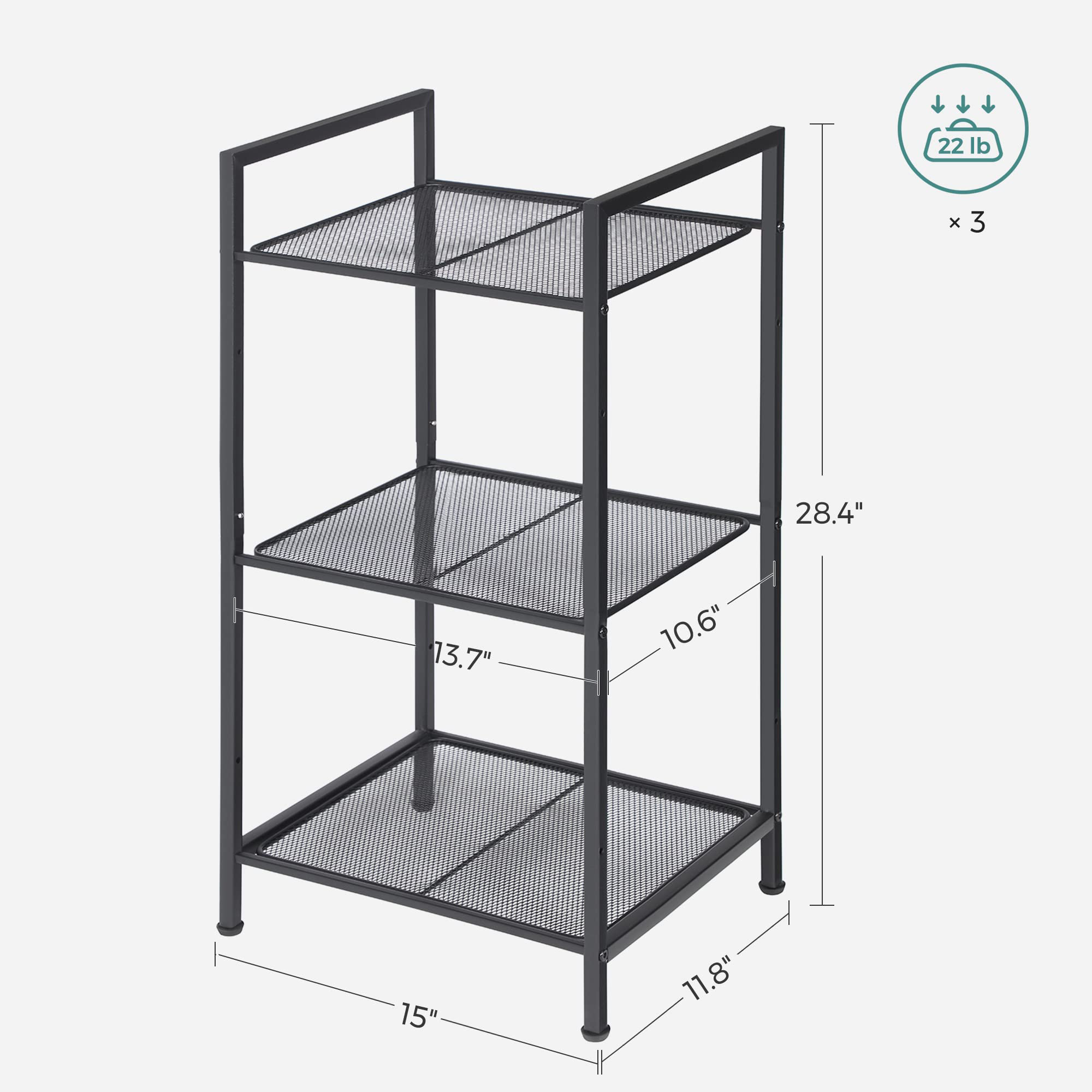 WFX Utility™ 3-Tier Storage Rack | Wayfair