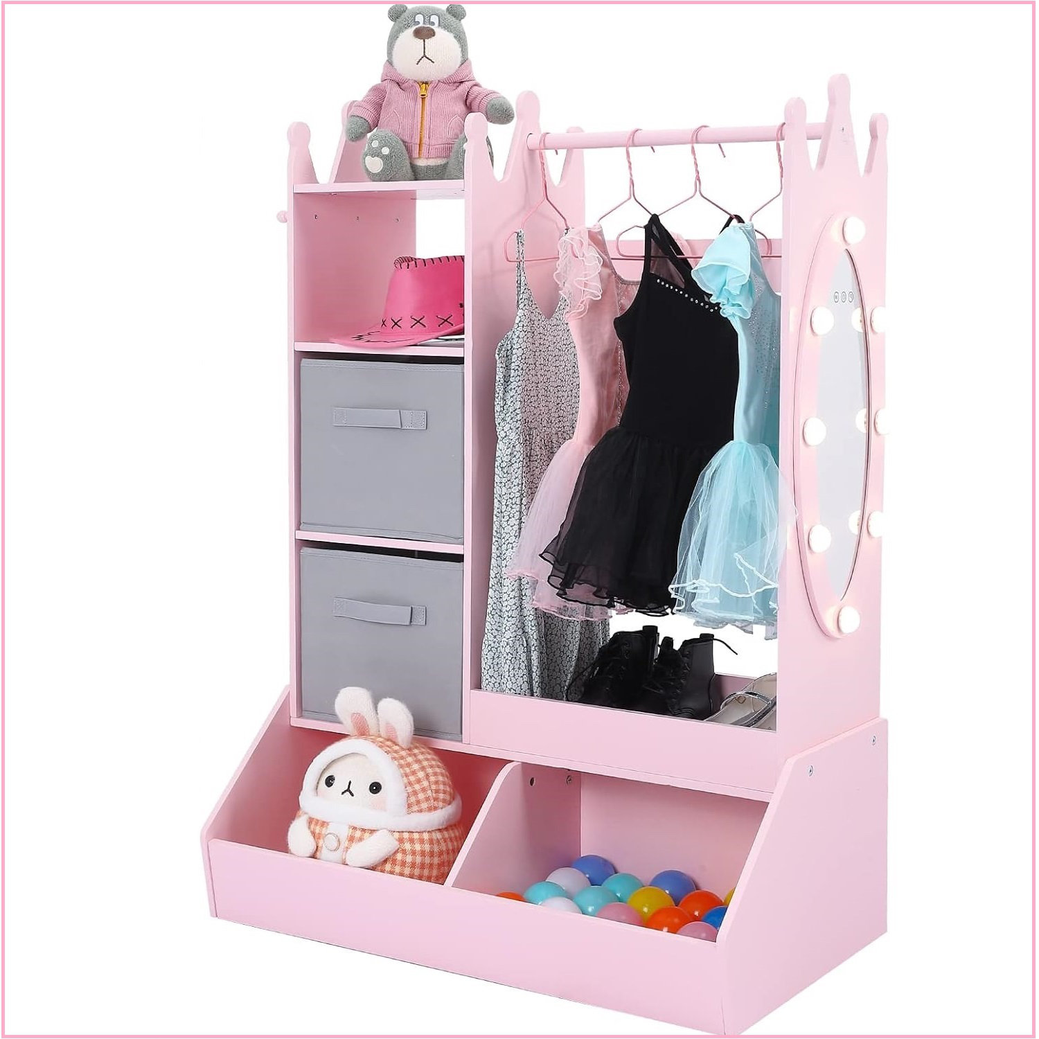 Gemma Violet Chapple Manufactured Wood Closet System | Wayfair