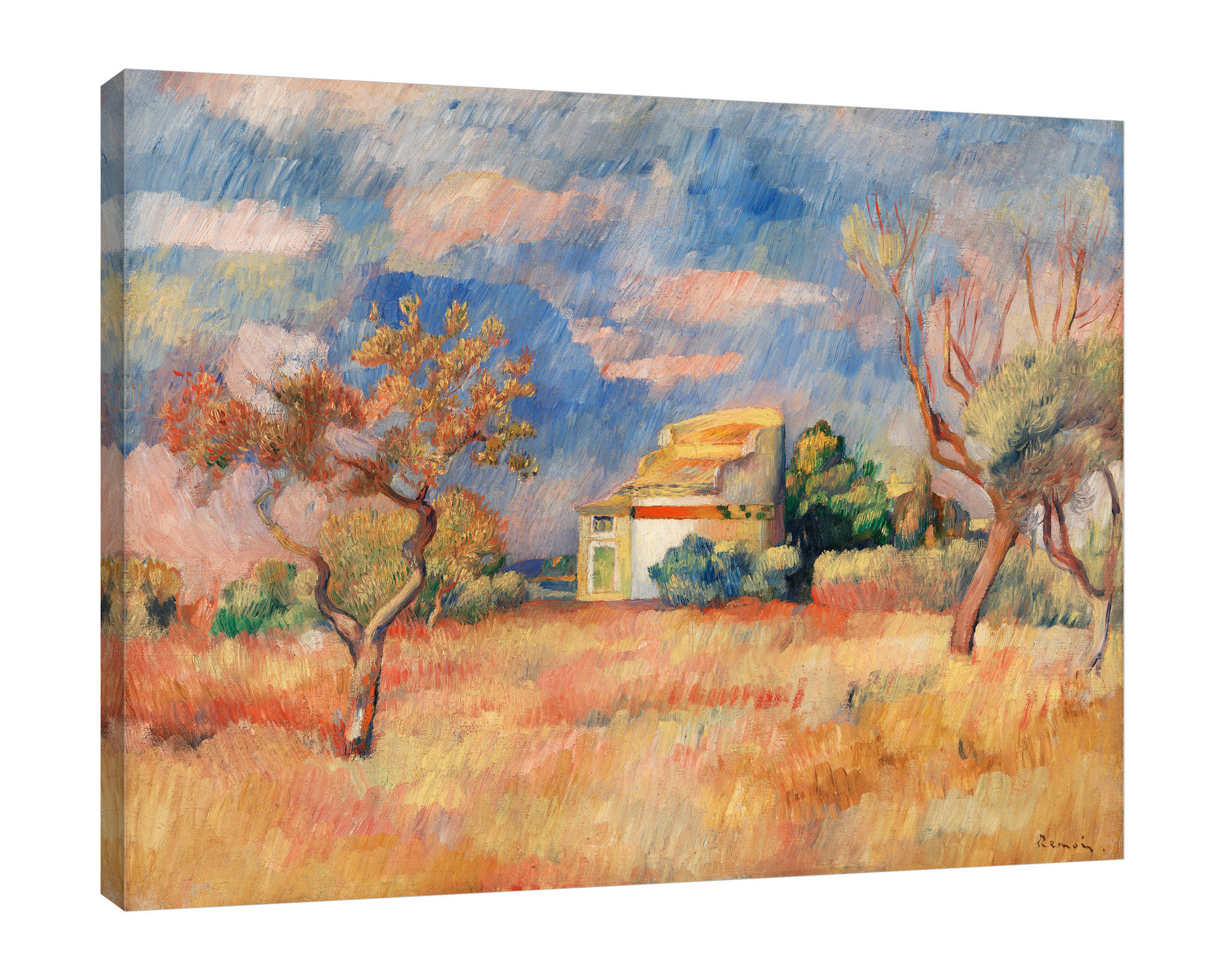 Jaxson Rea Dovecote At Bellevue by Pierre-Auguste Renoir - Wrapped ...