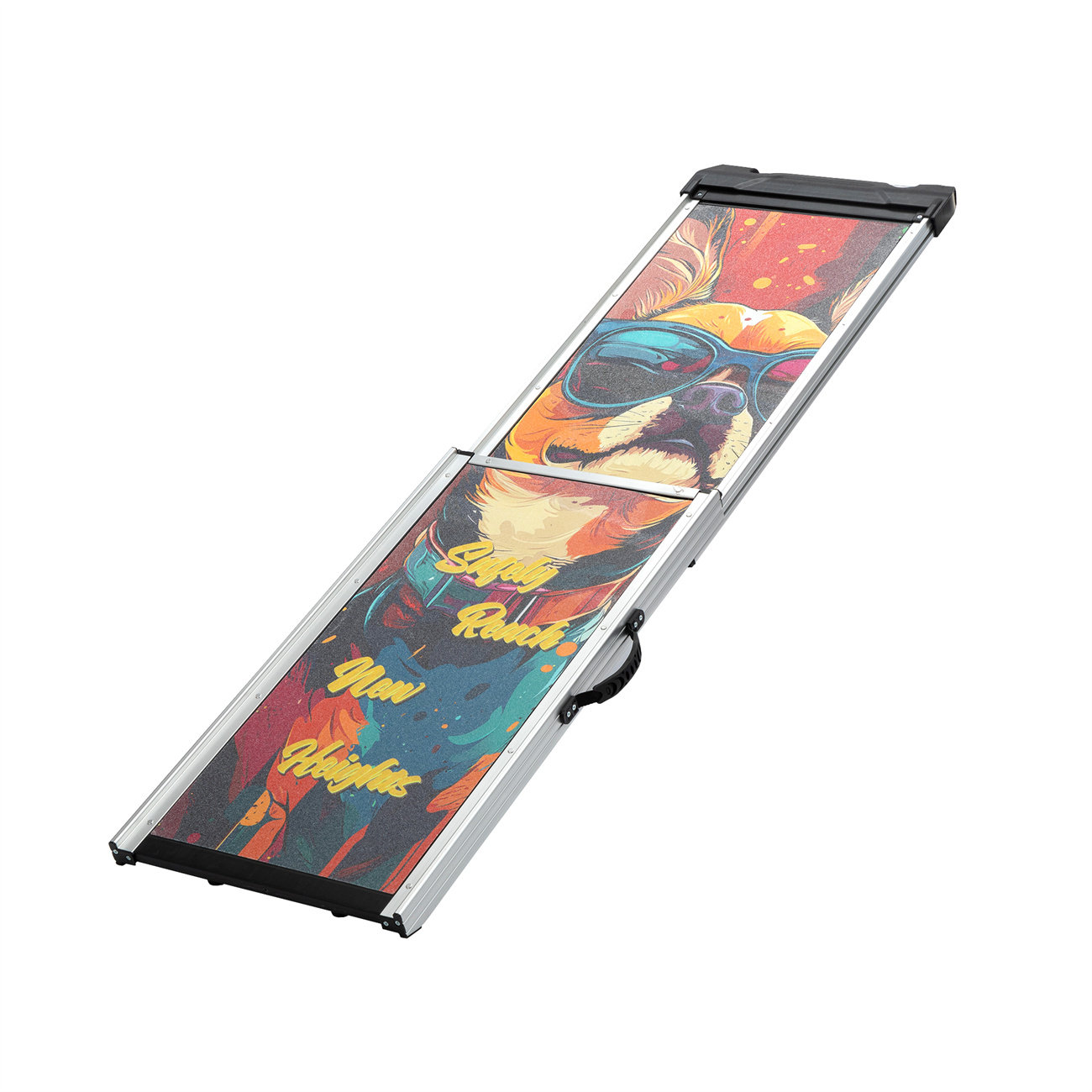 Tucker Murphy Pet™ Retractable Aluminum Dog Ramp, Portable Pet Steps ...