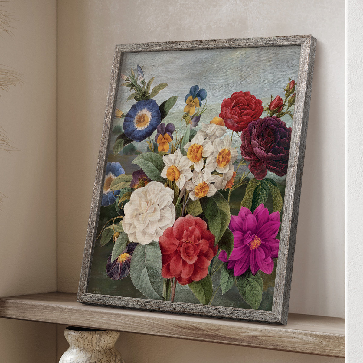 Lark Manor Botanical Landscape I Framed Print - Solid Wood - Wayfair Canada