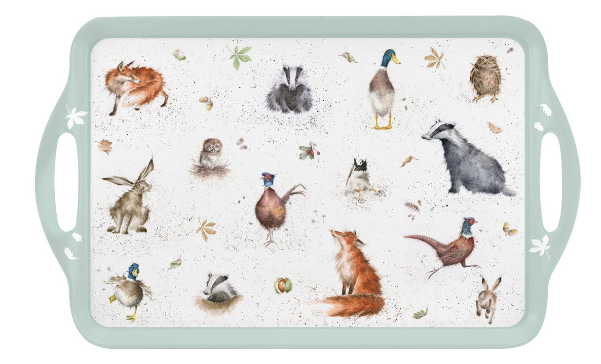 Pimpernel Rw-Wrendale Designs Large Melamine Hndld Tray 18.9 X11.6 ...