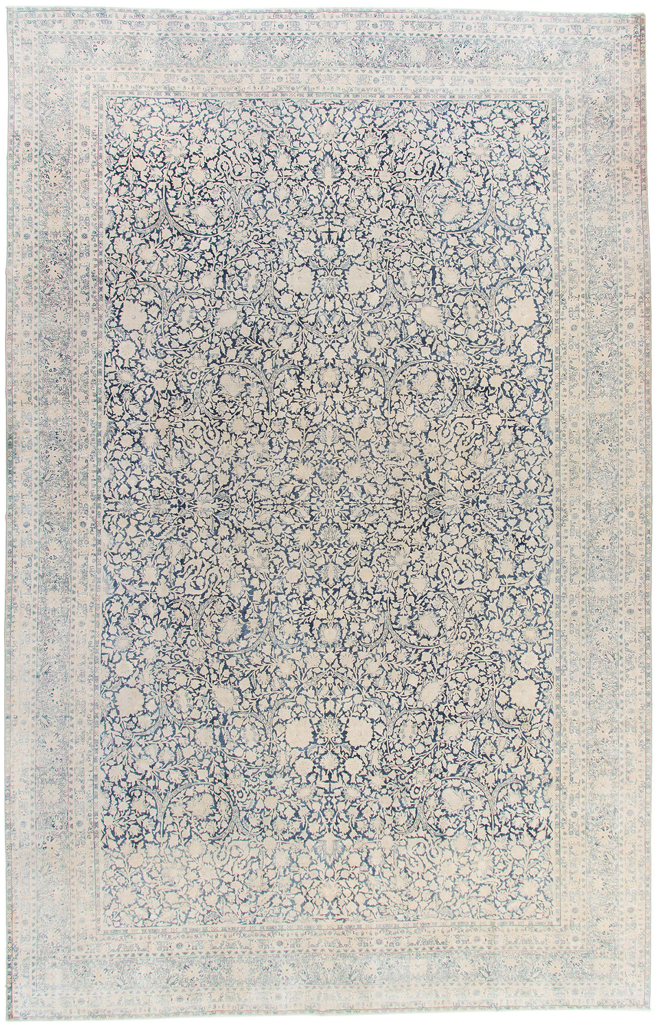 Lavender Oriental Carpets Antique Kerman Millefleur Rug 11' X 17' | Wayfair