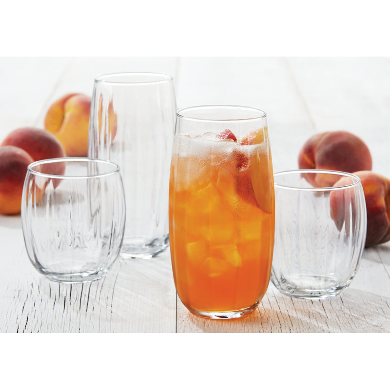 Libbey Samba 16-Piece Tumbler and Rocks Glass Set & Reviews | Wayfair